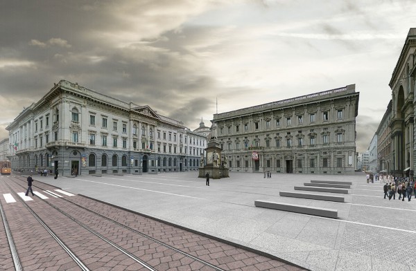 Piazza della Scala - Milán (Italia)